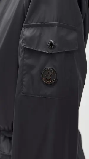 SAVE THE DUCK Diletta Jacket With Drawstring Waist And Hood