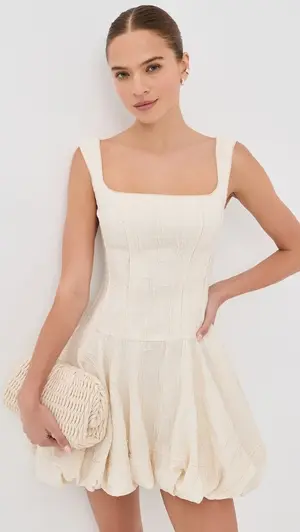 Simkhai Nattie Bubble Mini Dress