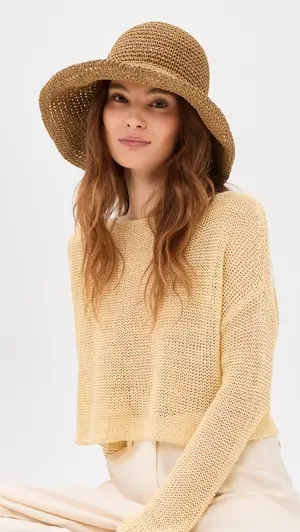 Faherty Brand Wide Brim Sun Hat