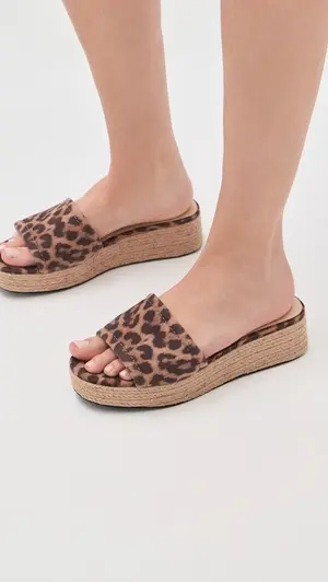 L'Agence Ramani Espadrilles - Leopard
