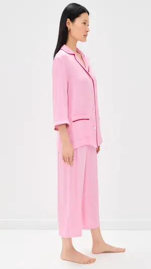 Sleeper Party Pajama Set With Detachable Feathers