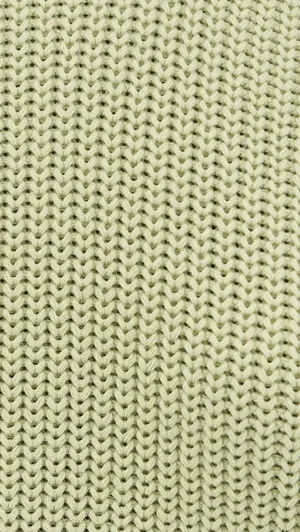 LA LIGNE Cotton Blend Crewneck Sweater - Celadon