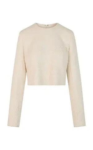 HEIRLOME Francesca Bouclé Top - Ivory