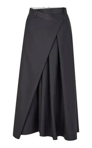 HEIRLOME Wool-blend Maxi Skirt - Black