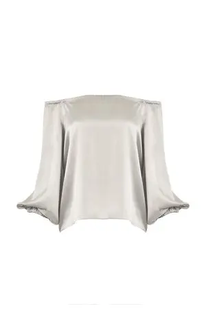 FRANCESCA MIRANDA Emma Silk Top