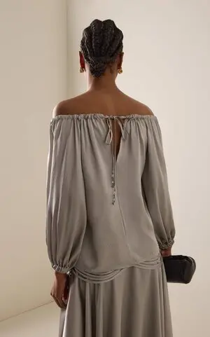 FRANCESCA MIRANDA Emma Silk Top