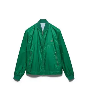 Prada Re-nylon Reversible Bomber Jacket