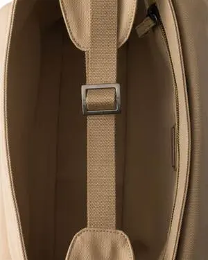 Prada Canvas Shoulder Bag - Neutral