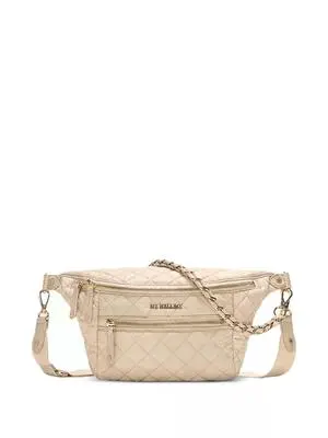 Mz Wallace Quilted Crosby Crossbody Sling Bag - Neutrals
