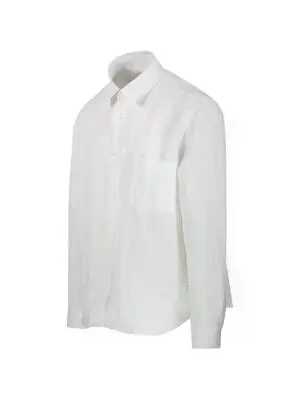 LARDINI Front-pocket Shirt - White