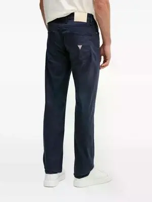 Guess Logo Plaque Jeans