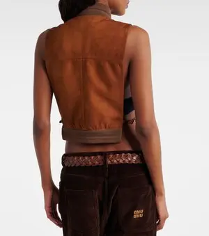 Miu Miu Suede Vest