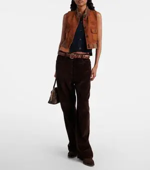 Miu Miu Suede Vest