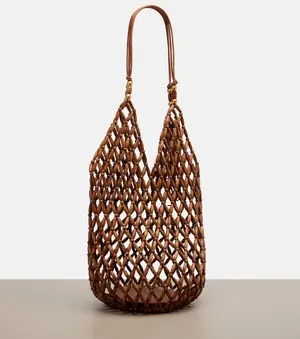 Saint Laurent Beaded Tote Bag