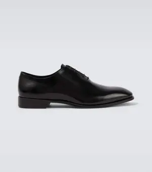 Canali Almond Toe Shoes For Men