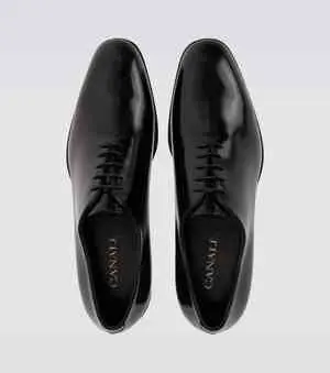 Canali Leather Oxford Shoes