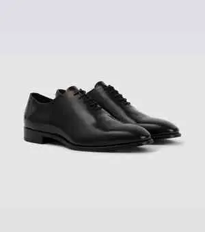 Canali Leather Oxford Shoes