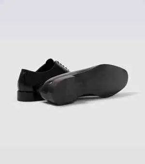 Canali Leather Oxford Shoes