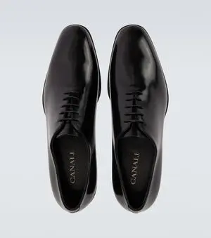 Canali Leather Oxford Shoes