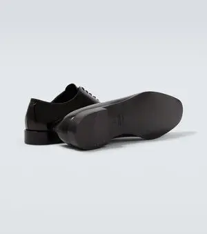 Canali Leather Oxford Shoes