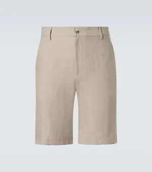 Canali Zip Up Shorts For Men