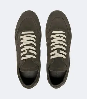 Rick Owens Minimal Suede Sneakers