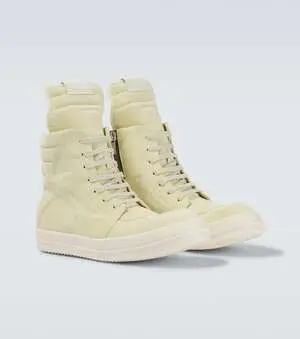 Rick Owens Geobasket High-top Sneakers