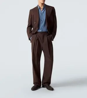 Dolce & Gabbana Silk Crêpe De Chine Shirt - Blue