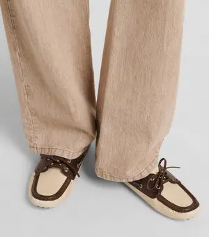 Brunello Cucinelli Monili Canvas Mules