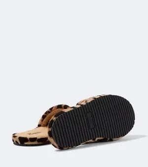 Dolce & Gabbana Leopard-print Slippers