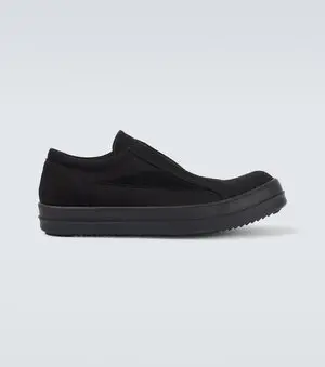 Rick Owens Vintage Slip-on Sneakers - Black