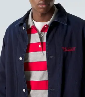 Visvim Osiris Down Denim Jacket - Blue