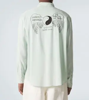 Visvim Four Corners Printed Canvas Shirt