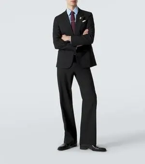 Gucci Tailored Wool Blend Suit Pants