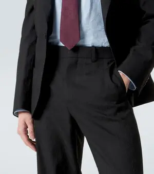 Gucci Tailored Wool Blend Suit Pants
