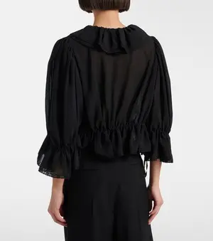 Chloé Ruffled Silk Blouse
