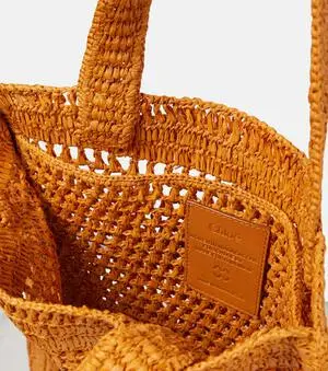 Chloé Raffia Tote Bag