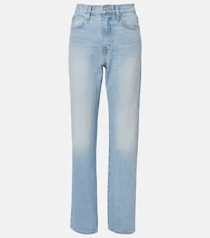 SLVRLAKE London Straight Leg Jeans - Blue