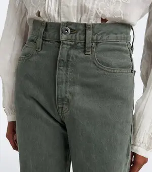 SLVRLAKE London Straight Jeans - Green