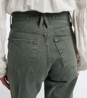 SLVRLAKE London Straight Jeans - Green
