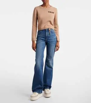 Chloé Nama Leather Platform Sneakers - Multicoloured