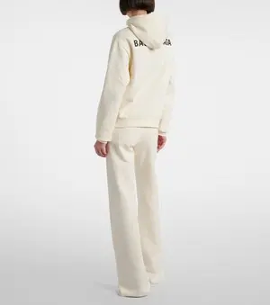Balenciaga Cotton Jersey Sweatpants - White
