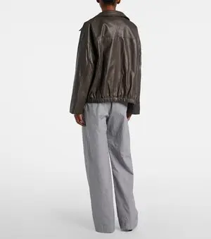RÓHE Checked Cotton-blend Pajama Pants