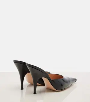 GIANVITO ROSSI Leather Mules