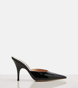 GIANVITO ROSSI Leather Mules