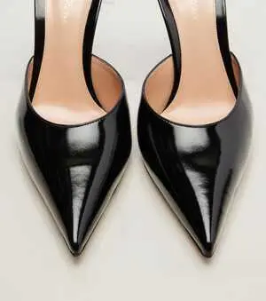 GIANVITO ROSSI Leather Mules