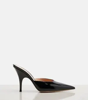 GIANVITO ROSSI Leather Mules
