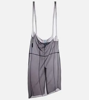 Sheer Midi Skirts