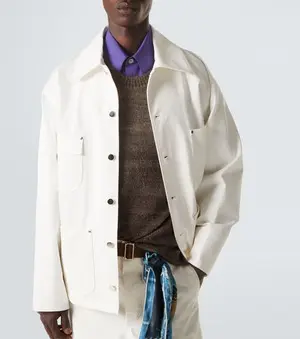 Plan C Denim Field Jacket