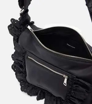 Simone Rocha Pillowcase Ruffled Shoulder Bag - Black